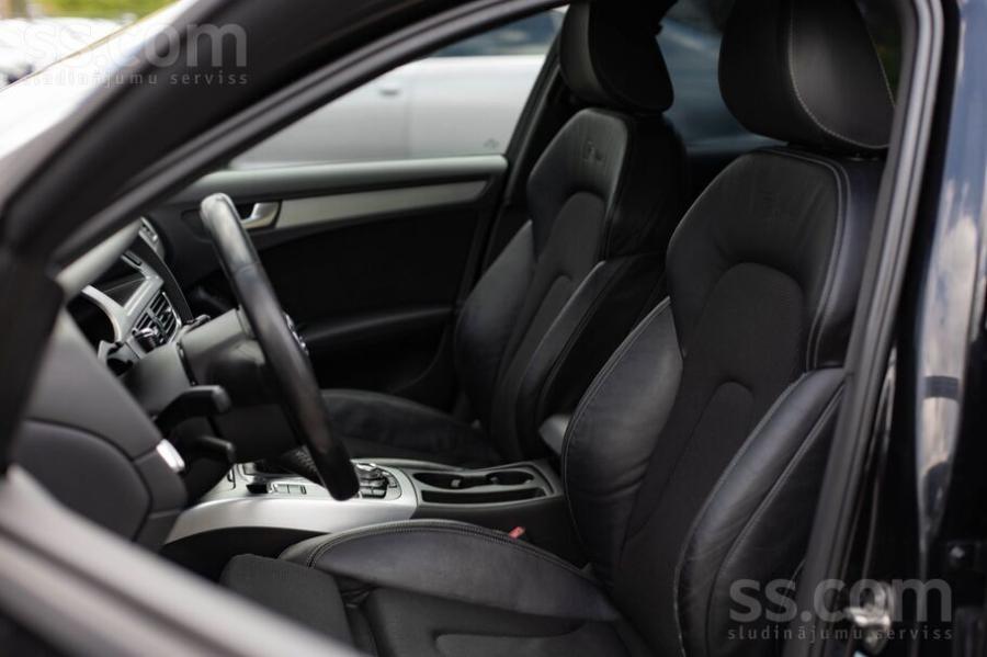 Melns Audi A4 2009 Rīga, ar dzinēja tilpumu 2.70 L un nobraukumu 367 tūkst. km par 6990 €, foto 12 vietnē AUTOMOTO.COM.LV