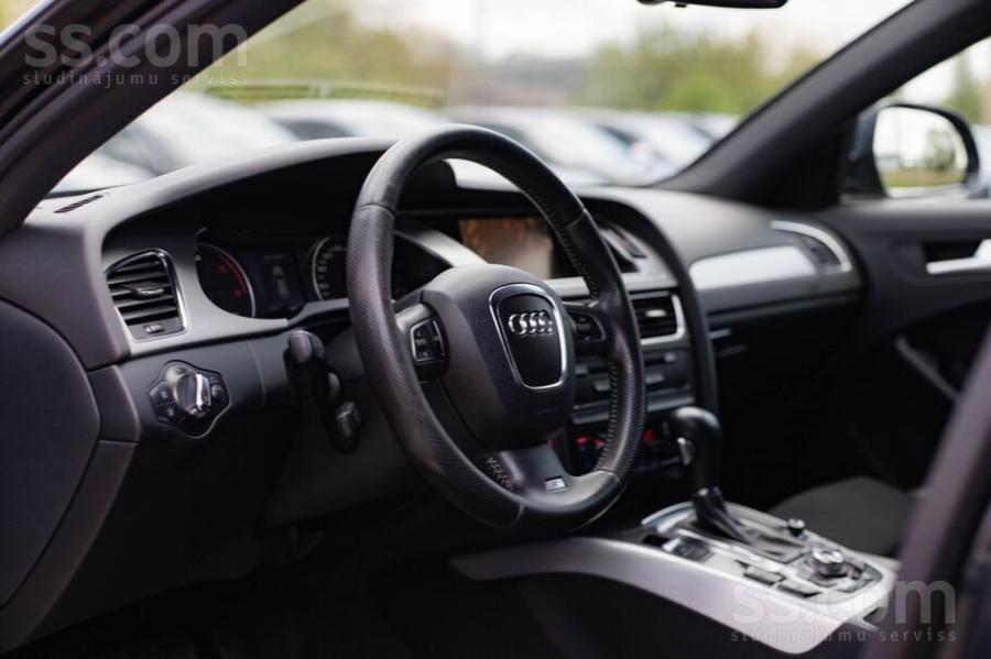 Melns Audi A4 2009 Rīga, ar dzinēja tilpumu 2.70 L un nobraukumu 367 tūkst. km par 6990 €, foto 16 vietnē AUTOMOTO.COM.LV