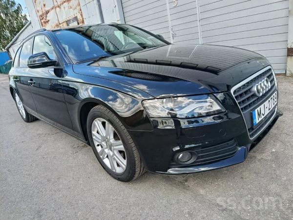 Black Audi A4 2009 in Riga, with an engine capacity of 2.00 L and mileage of 239 thousand km for 5200 €, photo 9 on AUTOMOTO.COM.LV