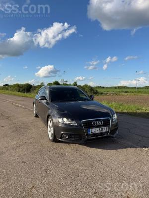 Black Audi A4 2009 in Ludza, with an engine capacity of 2.00 L and mileage of 258 thousand km for 6600 €, photo 3 on AUTOMOTO.COM.LV