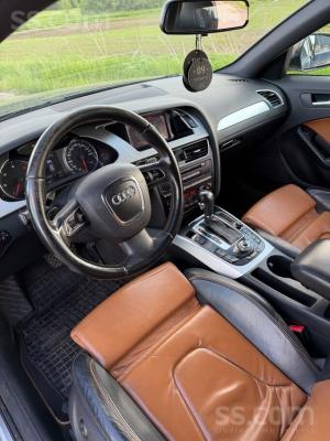 Black Audi A4 2009 in Ludza, with an engine capacity of 2.00 L and mileage of 258 thousand km for 6600 €, photo 5 on AUTOMOTO.COM.LV
