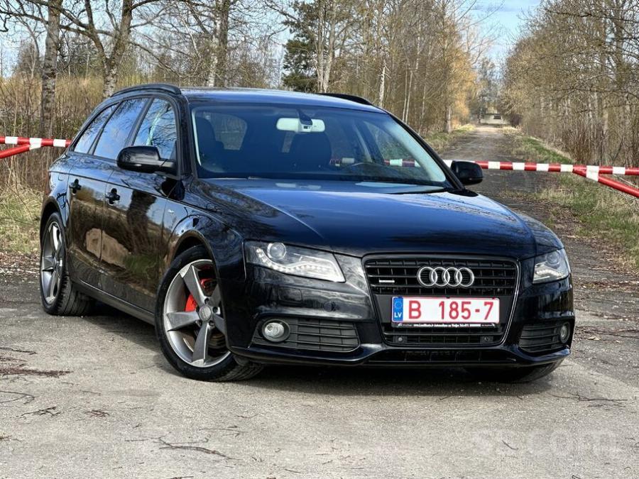 Melns Audi A4 2009 Tukums, ar dzinēja tilpumu 3.00 L un nobraukumu 289 tūkst. km par 6990 €, foto 1 vietnē AUTOMOTO.COM.LV
