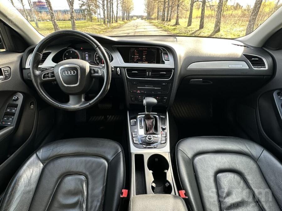 Melns Audi A4 2009 Tukums, ar dzinēja tilpumu 3.00 L un nobraukumu 289 tūkst. km par 6990 €, foto 12 vietnē AUTOMOTO.COM.LV
