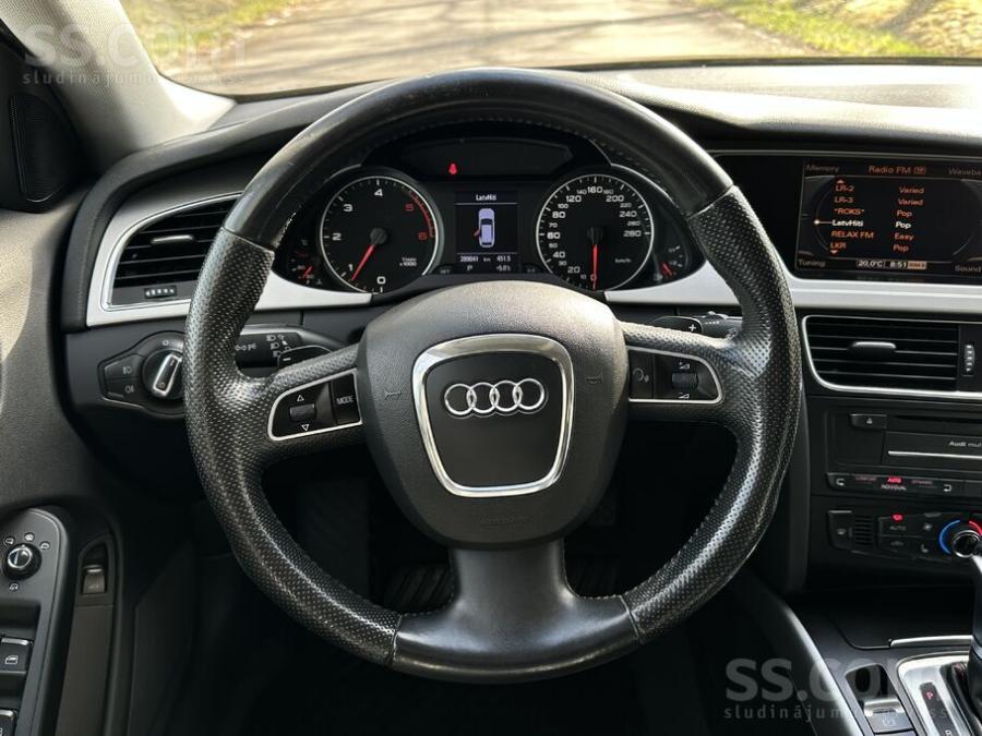 Melns Audi A4 2009 Tukums, ar dzinēja tilpumu 3.00 L un nobraukumu 289 tūkst. km par 6990 €, foto 16 vietnē AUTOMOTO.COM.LV