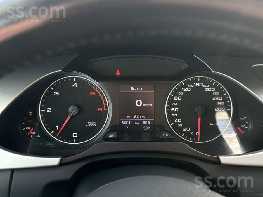 Melns Audi A4 2009 Tukums, ar dzinēja tilpumu 3.00 L un nobraukumu 289 tūkst. km par 6990 €, foto 17 vietnē AUTOMOTO.COM.LV
