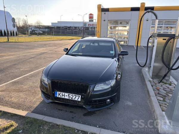 Черный Ауди А4 2009 в Лиепая, объемом двигателя 2.70 л и пробегом 439 тыс. км за 3599 €, фото 1 на AUTOMOTO.COM.LV