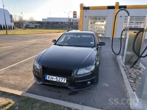 Black Audi A4 2009 in Liepaja, with an engine capacity of 2.70 L and mileage of 439 thousand km for 3599 €, photo  on AUTOMOTO.COM.LV