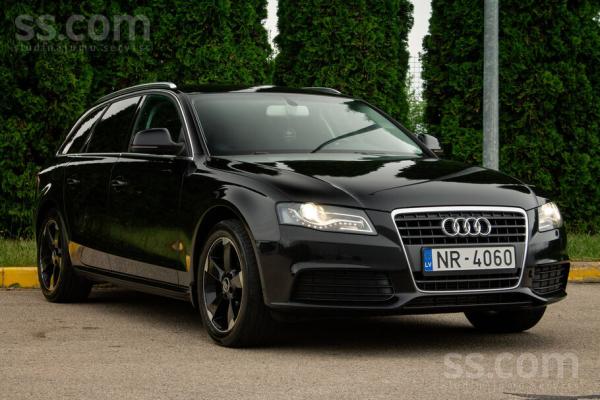 Melns Audi A4 2009 Jelgava, ar dzinēja tilpumu 1.80 L un nobraukumu 326 tūkst. km par 4700 €, foto 1 vietnē AUTOMOTO.COM.LV