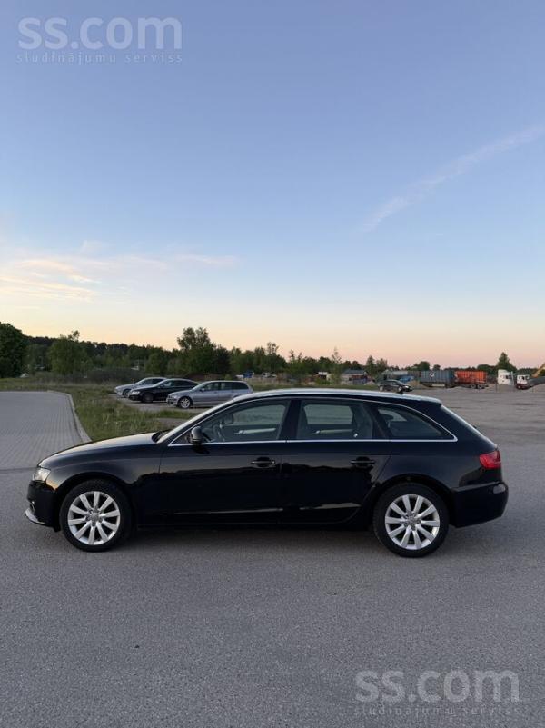 Black Audi A4 2009 in Tukums, with an engine capacity of 2.00 L and mileage of 268 thousand km for 5750 €, photo 8 on AUTOMOTO.COM.LV
