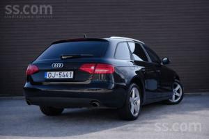 Black Audi A4 2009 in Riga, with an engine capacity of 2.70 L and mileage of 343 thousand km for 6890 €, photo 4 on AUTOMOTO.COM.LV