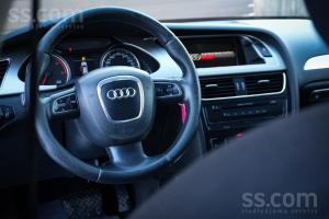 Black Audi A4 2009 in Riga, with an engine capacity of 2.70 L and mileage of 343 thousand km for 6890 €, photo 8 on AUTOMOTO.COM.LV