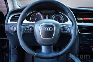 Black Audi A4 2009 in Riga, with an engine capacity of 2.70 L and mileage of 343 thousand km for 6890 €, photo 9 on AUTOMOTO.COM.LV