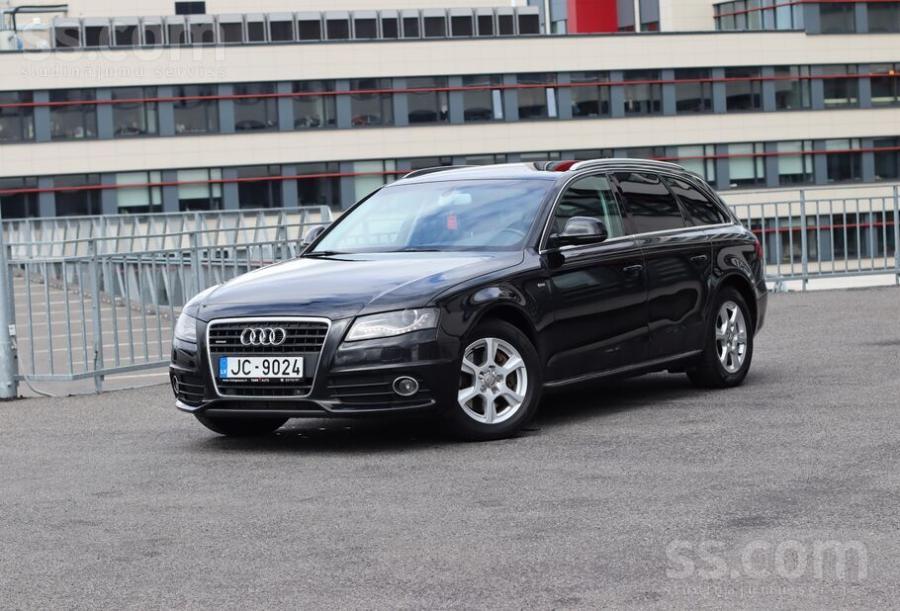 Melns Audi A4 2009 Rīga, ar dzinēja tilpumu 3.00 L un nobraukumu 365 tūkst. km par 4980 €, foto 4 vietnē AUTOMOTO.COM.LV
