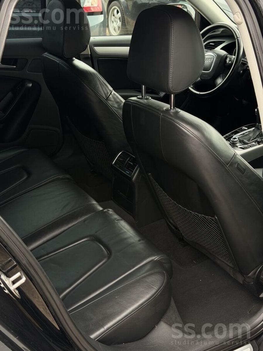 Melns Audi A4 2009 Rīga, ar dzinēja tilpumu 3.00 L un nobraukumu 365 tūkst. km par 4980 €, foto 11 vietnē AUTOMOTO.COM.LV