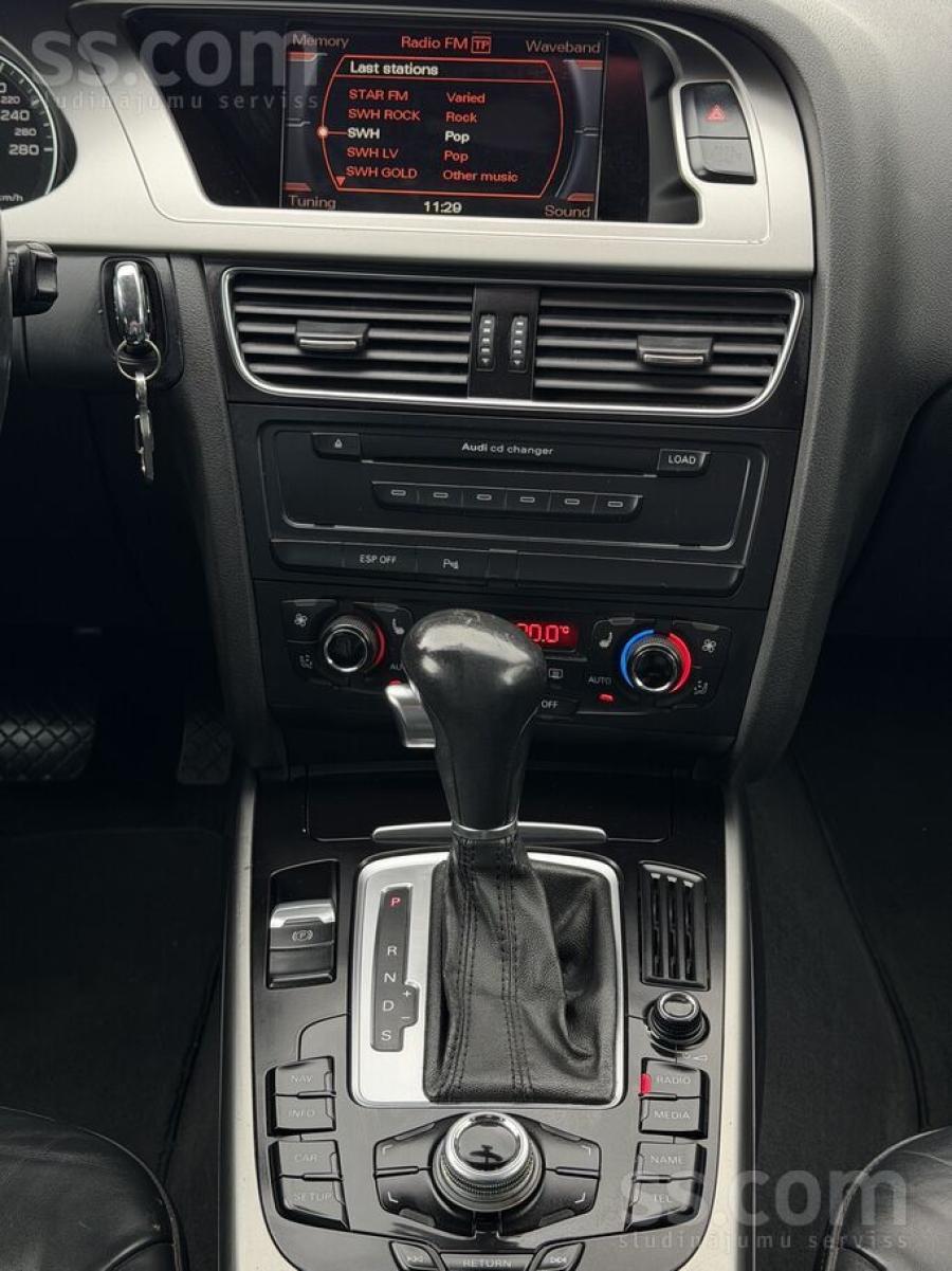 Melns Audi A4 2009 Rīga, ar dzinēja tilpumu 3.00 L un nobraukumu 365 tūkst. km par 4980 €, foto 13 vietnē AUTOMOTO.COM.LV