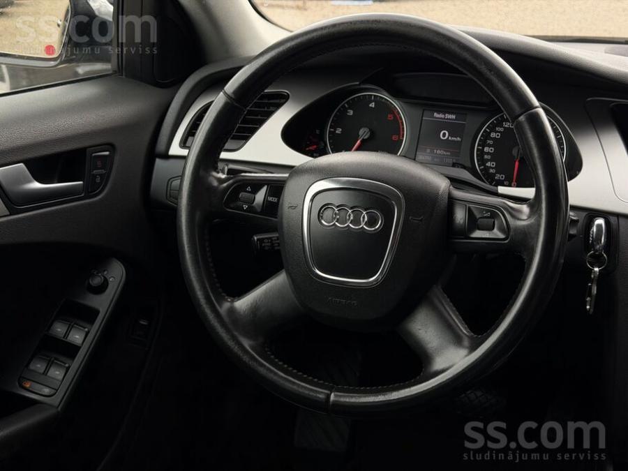 Melns Audi A4 2009 Rīga, ar dzinēja tilpumu 3.00 L un nobraukumu 365 tūkst. km par 4980 €, foto 15 vietnē AUTOMOTO.COM.LV
