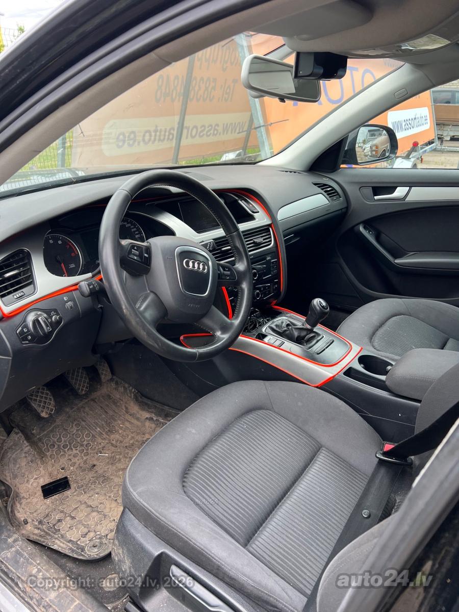 Black Audi A4 2009 in Narva, with an engine capacity of 1.80 L and mileage of 160 thousand km for 999 €, photo 5 on AUTOMOTO.COM.LV