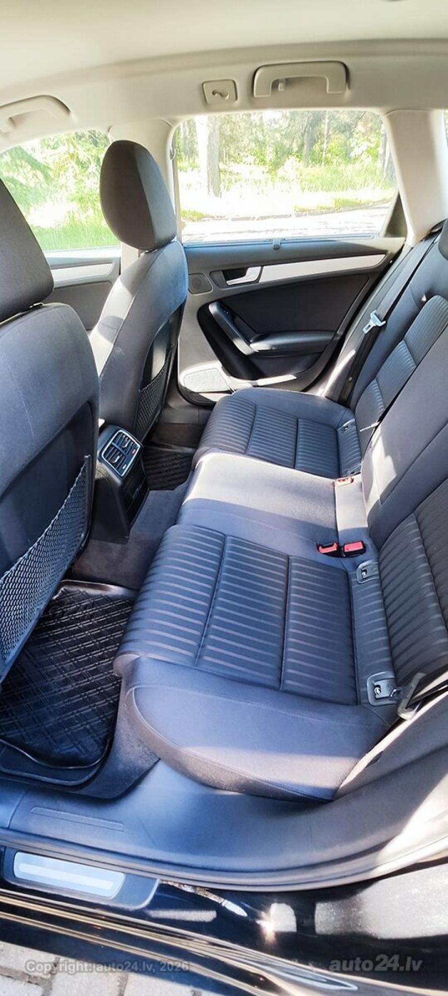 Black Audi A4 2009 in Tallinn, with an engine capacity of 2.00 L and mileage of 228 thousand km for 4900 €, photo 7 on AUTOMOTO.COM.LV