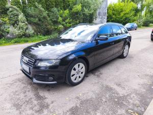 Melns Audi A4 2009 Kauņa, ar dzinēja tilpumu 1.80 L un nobraukumu 300 tūkst. km par 2400 €, foto  vietnē AUTOMOTO.COM.LV