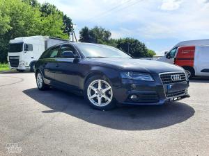 Melns Audi A4 2009 Viļņa, ar dzinēja tilpumu 2.70 L un nobraukumu 408 tūkst. km par 3300 €, foto  vietnē AUTOMOTO.COM.LV