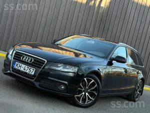 Black Audi A4 2009 in Riga, with an engine capacity of 2.00 L and mileage of 0 thousand km for 2990 €, photo  on AUTOMOTO.COM.LV