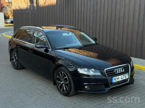 Black Audi A4 2009 in Riga, with an engine capacity of 2.00 L and mileage of 0 thousand km for 2990 €, photo 7 on AUTOMOTO.COM.LV