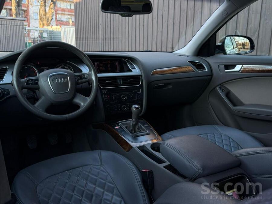 Melns Audi A4 2009 Rīga, ar dzinēja tilpumu 2.00 L un nobraukumu 0 tūkst. km par 2990 €, foto 12 vietnē AUTOMOTO.COM.LV