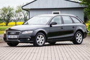 Melns Audi A4 2009 Tukums, ar dzinēja tilpumu 2.00 L un nobraukumu 0 tūkst. km par 5500 €, foto  vietnē AUTOMOTO.COM.LV