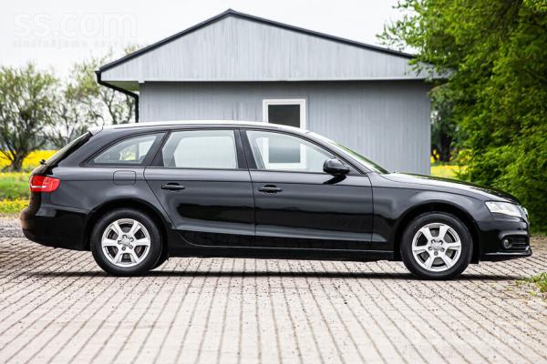 Black Audi A4 2009 in Tukums, with an engine capacity of 2.00 L and mileage of 0 thousand km for 5500 €, photo 5 on AUTOMOTO.COM.LV