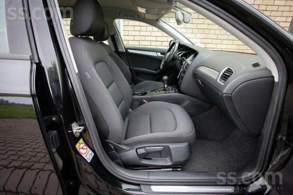 Black Audi A4 2009 in Tukums, with an engine capacity of 2.00 L and mileage of 0 thousand km for 5500 €, photo 8 on AUTOMOTO.COM.LV