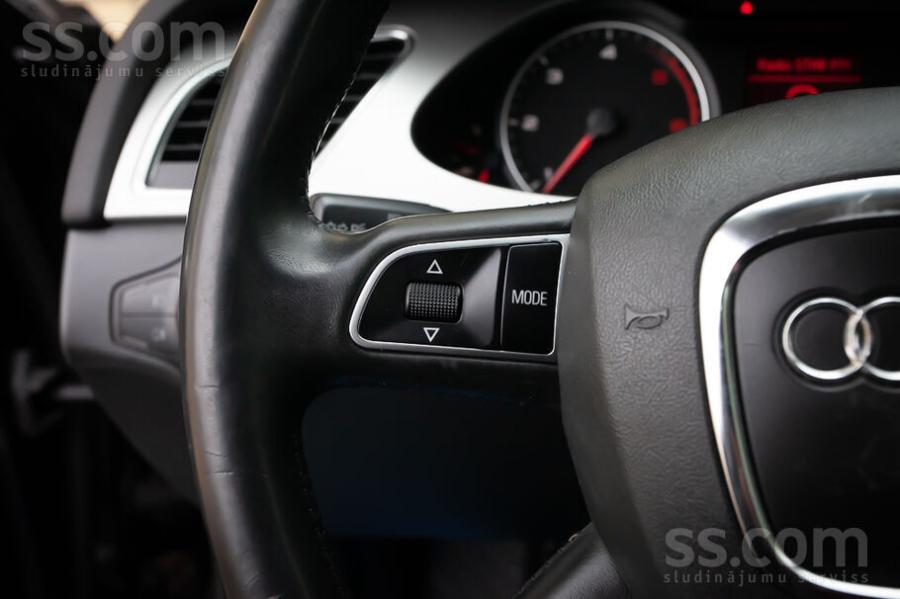 Melns Audi A4 2009 Tukums, ar dzinēja tilpumu 2.00 L un nobraukumu 0 tūkst. km par 5500 €, foto 15 vietnē AUTOMOTO.COM.LV