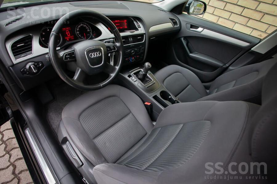 Melns Audi A4 2009 Tukums, ar dzinēja tilpumu 2.00 L un nobraukumu 0 tūkst. km par 5500 €, foto 21 vietnē AUTOMOTO.COM.LV