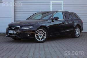 Black Audi A4 2009 in Riga, with an engine capacity of 3.00 L and mileage of 0 thousand km for 4995 €, photo  on AUTOMOTO.COM.LV