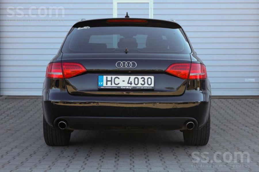 Melns Audi A4 2009 Rīga, ar dzinēja tilpumu 3.00 L un nobraukumu 0 tūkst. km par 4995 €, foto 8 vietnē AUTOMOTO.COM.LV