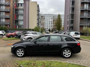 Black Audi A4 2009 in Riga, with an engine capacity of 2.00 L and mileage of 285 thousand km for 3990 €, photo 4 on AUTOMOTO.COM.LV