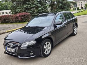 Черный Ауди А4 2009 в Екабпилс, объемом двигателя 2.00 л и пробегом 268 тыс. км за 6290 €, фото  на AUTOMOTO.COM.LV