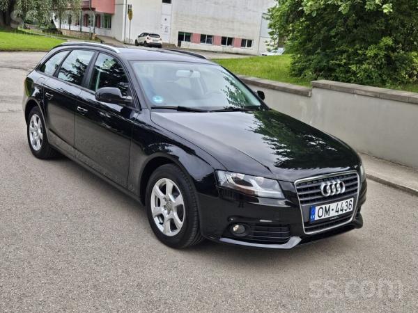 Black Audi A4 2009 in Jekabpils, with an engine capacity of 2.00 L and mileage of 268 thousand km for 6290 €, photo 4 on AUTOMOTO.COM.LV