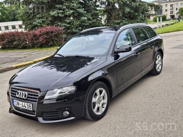 Черный Ауди А4 2009 в Екабпилс, объемом двигателя 2.00 л и пробегом 268 тыс. км за 6290 €, фото 1 на AUTOMOTO.COM.LV
