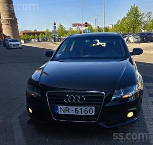 Black Audi A4 2009 in Riga, with an engine capacity of 2.70 L and mileage of 333 thousand km for 5500 €, photo 5 on AUTOMOTO.COM.LV