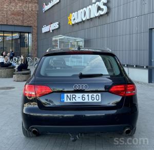 Black Audi A4 2009 in Riga, with an engine capacity of 2.70 L and mileage of 333 thousand km for 5500 €, photo 13 on AUTOMOTO.COM.LV