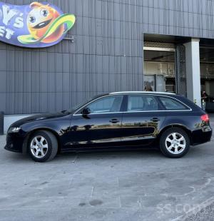 Black Audi A4 2009 in Riga, with an engine capacity of 2.70 L and mileage of 333 thousand km for 5500 €, photo 16 on AUTOMOTO.COM.LV
