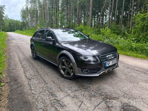 Black Audi A4 2009 in Dobele, with an engine capacity of 3.00 L and mileage of 273 thousand km for 8700 €, photo 1 on AUTOMOTO.COM.LV
