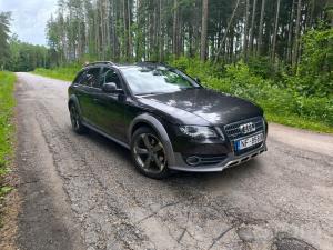 Black Audi A4 2009 in Dobele, with an engine capacity of 3.00 L and mileage of 273 thousand km for 8700 €, photo  on AUTOMOTO.COM.LV