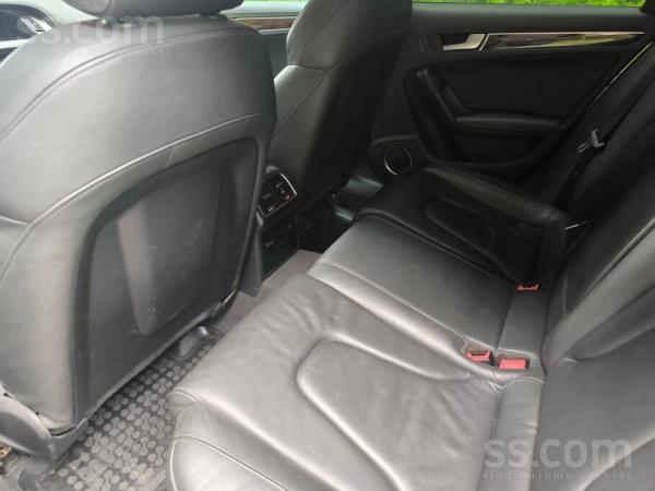 Black Audi A4 2009 in Dobele, with an engine capacity of 3.00 L and mileage of 273 thousand km for 8700 €, photo 7 on AUTOMOTO.COM.LV
