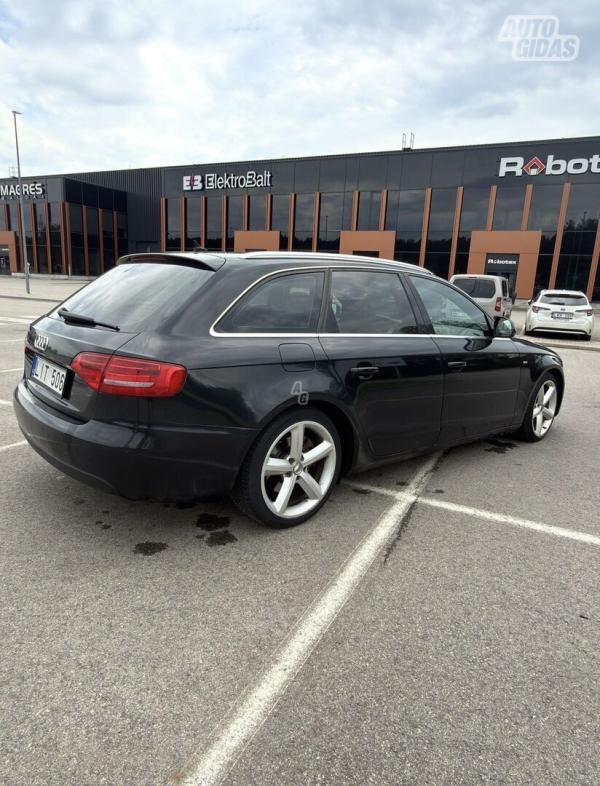 Melns Audi A4 2009 Kauņa, ar dzinēja tilpumu 2.00 L un nobraukumu 409 tūkst. km par 4499 €, foto 3 vietnē AUTOMOTO.COM.LV