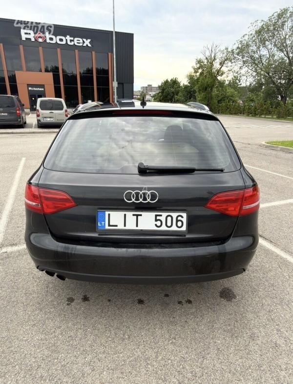 Melns Audi A4 2009 Kauņa, ar dzinēja tilpumu 2.00 L un nobraukumu 409 tūkst. km par 4499 €, foto 8 vietnē AUTOMOTO.COM.LV