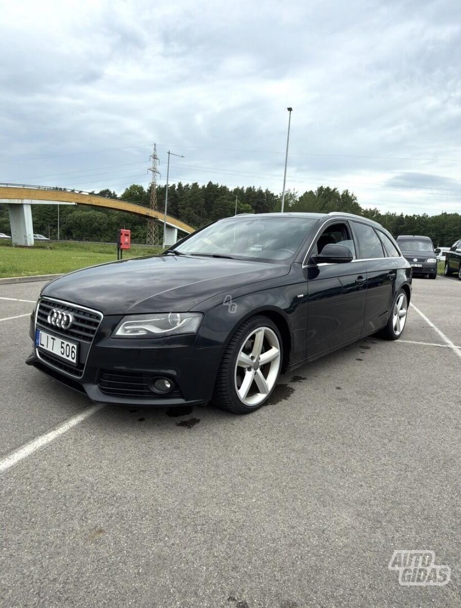 Black Audi A4 2009 in Kaunas, with an engine capacity of 2.00 L and mileage of 409 thousand km for 4499 €, photo 3 on AUTOMOTO.COM.LV