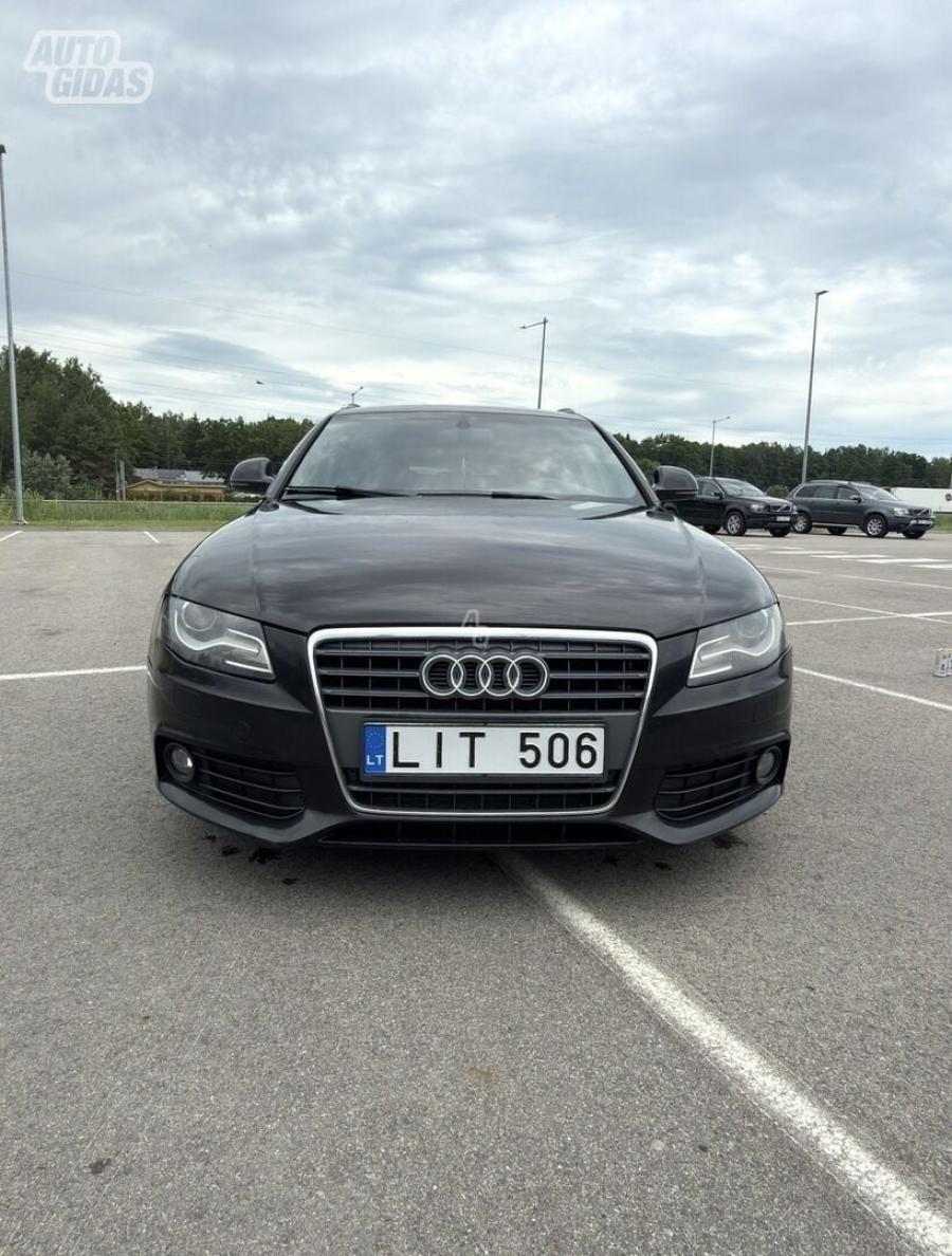 Black Audi A4 2009 in Kaunas, with an engine capacity of 2.00 L and mileage of 409 thousand km for 4499 €, photo 8 on AUTOMOTO.COM.LV