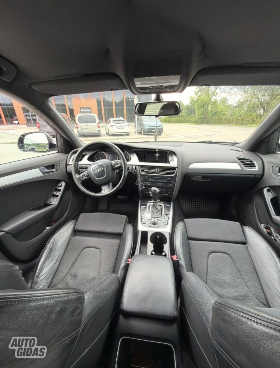 Black Audi A4 2009 in Kaunas, with an engine capacity of 2.00 L and mileage of 409 thousand km for 4499 €, photo 13 on AUTOMOTO.COM.LV