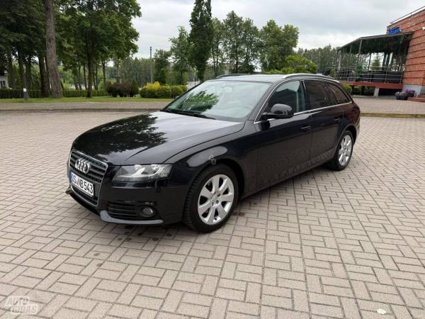 Black Audi A4 2009 in Marijampole, with an engine capacity of 2.00 L and mileage of 280 thousand km for 4900 €, photo 1 on AUTOMOTO.COM.LV